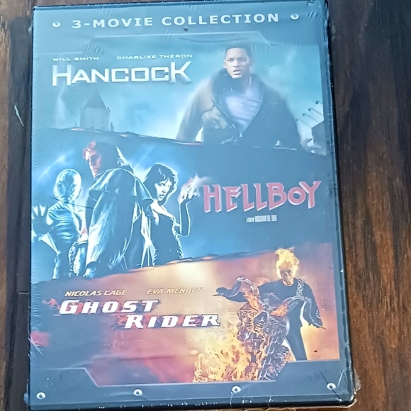 Sony | Media | Hancock Hellboy Ghost Rider Triple Feature On Dvd | Poshmark